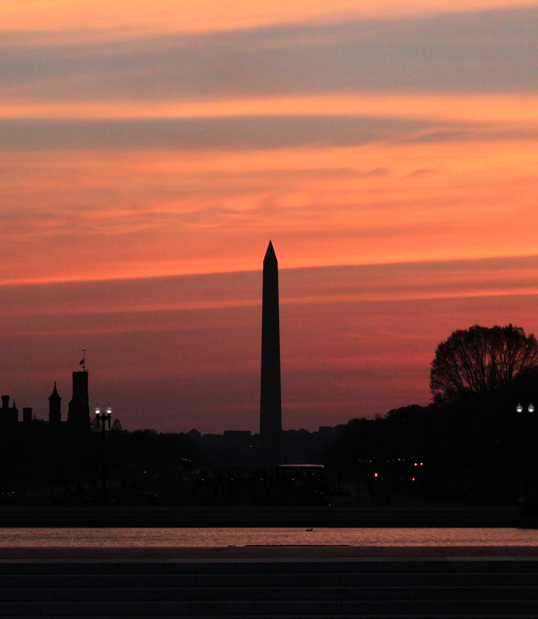 Sunset over D.C. – Workday Wanderlust
